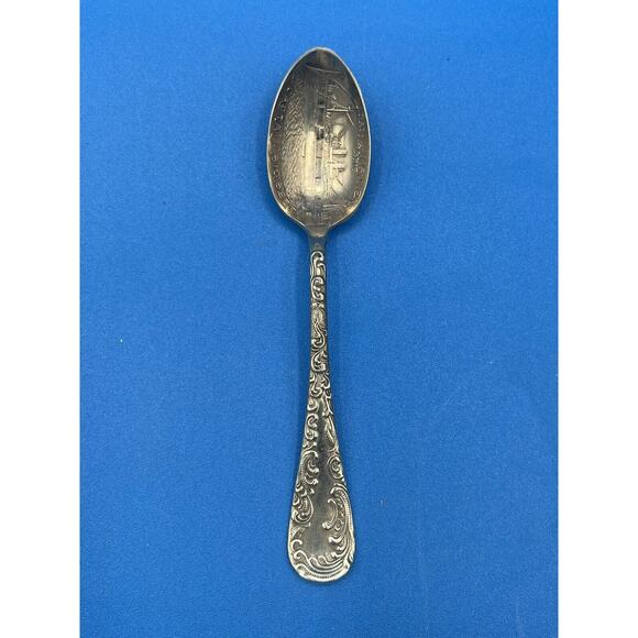 Kitchen | Souvenir Spoon Battleship Maine Captain Sigsbee Antique Crown ...